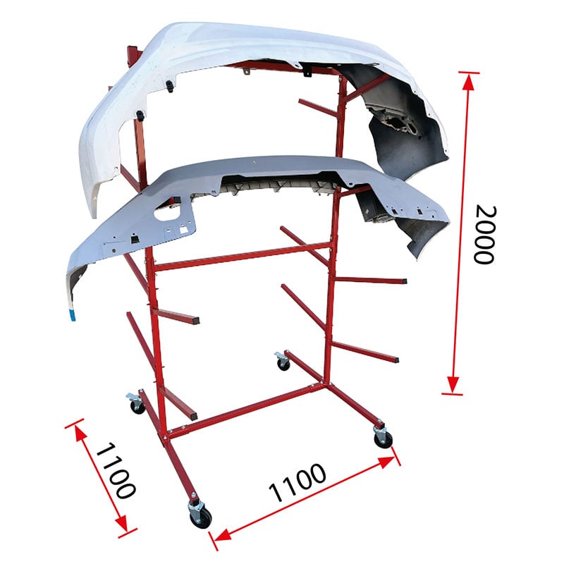 Bumper Bar Storage Rack - Double Sided - ALP OZ Auto Moulds